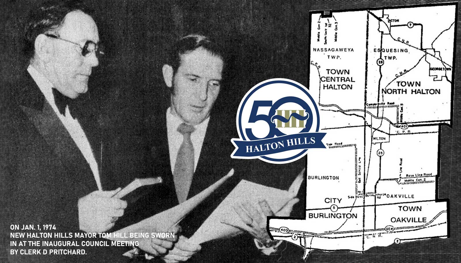 Halton Hills celebrates 50th birthday. A look at the history